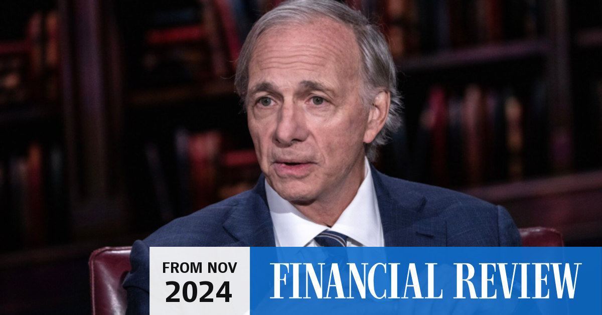 Ray Dalio bets Donald Trump is steeling America for war with China, shoring up security for ...